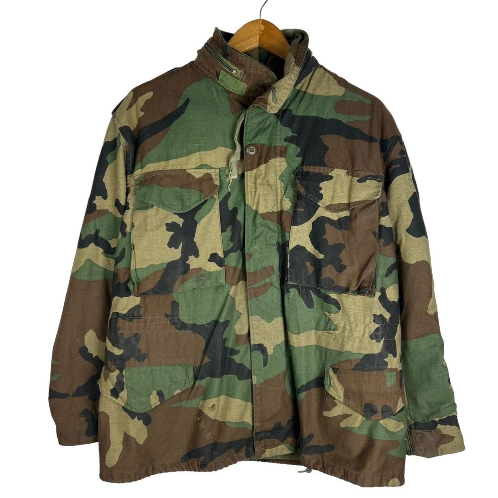 Vtg Alpha Industries M65 Field Jacket Cold Weather Co… - Gem
